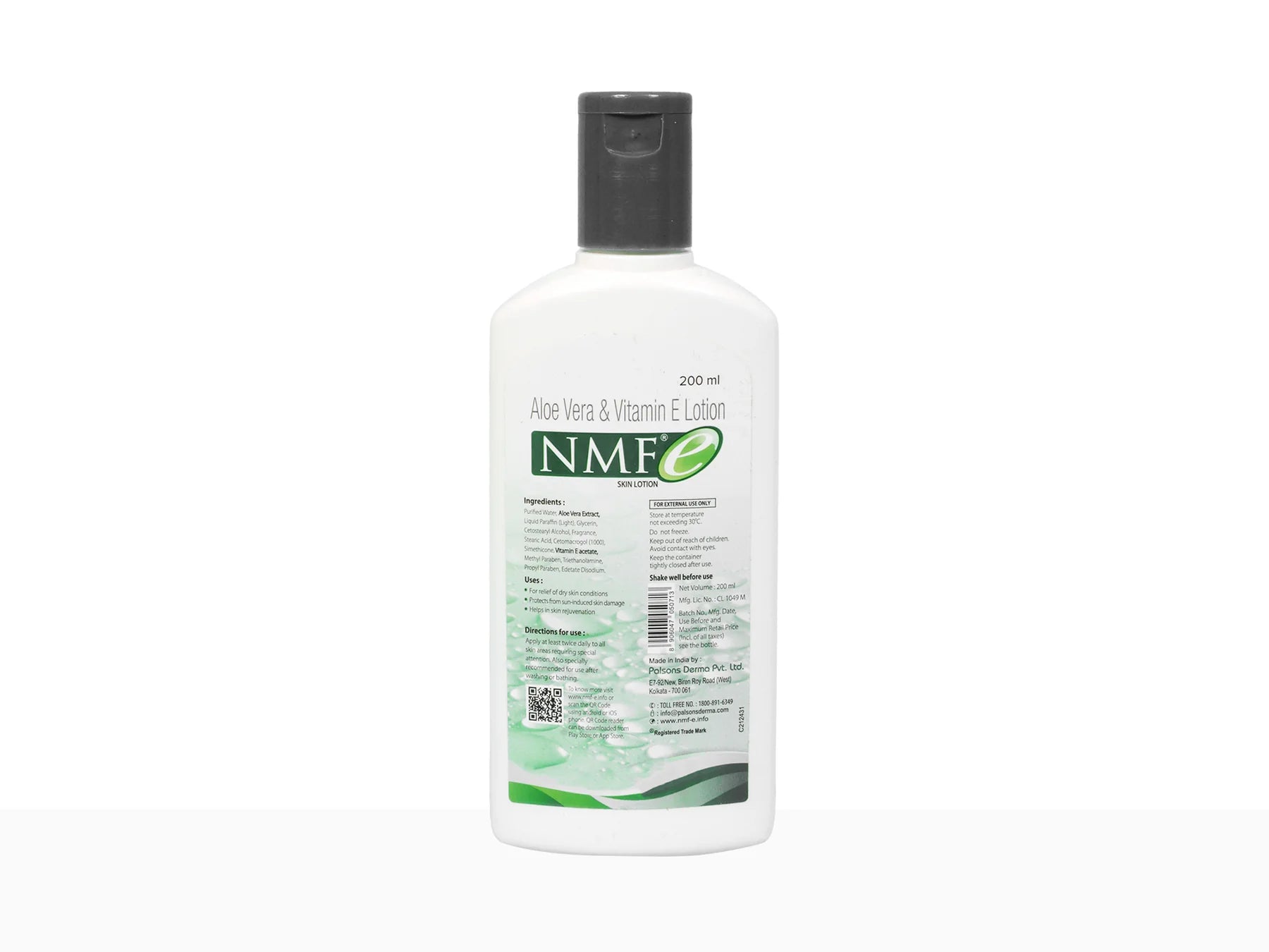 NMFe Daily Moisturising Lotion For All Skin Types– koncept Skin DERM STORE